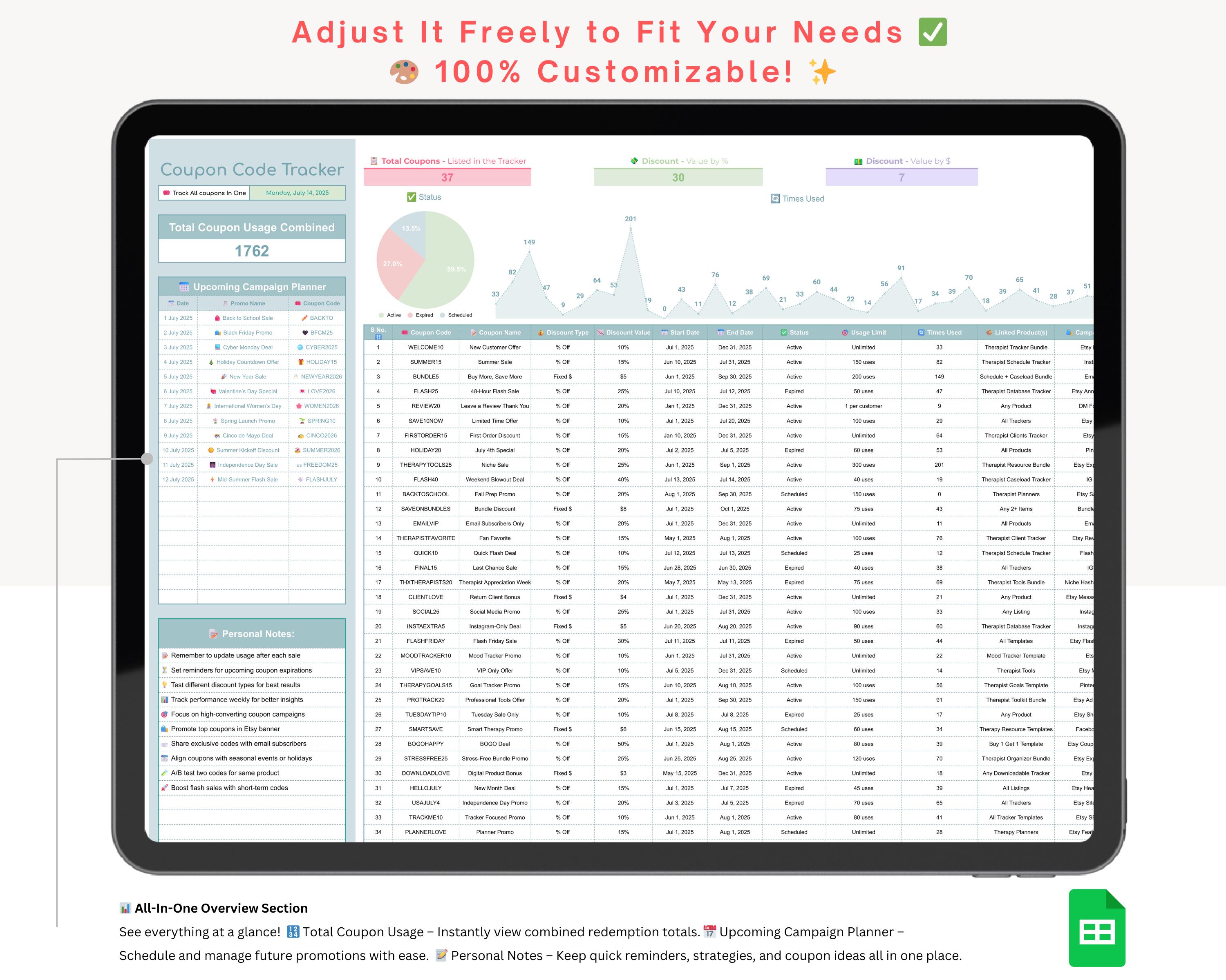 Coupon Code - Coupon Tracker - Coupon Code List - Coupon Planner ...