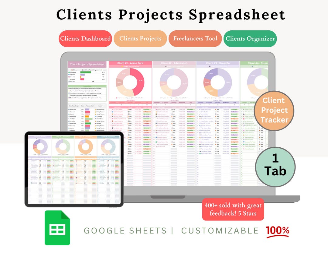 Client Project Tracker - Project Tracker - Client Management - Client ...