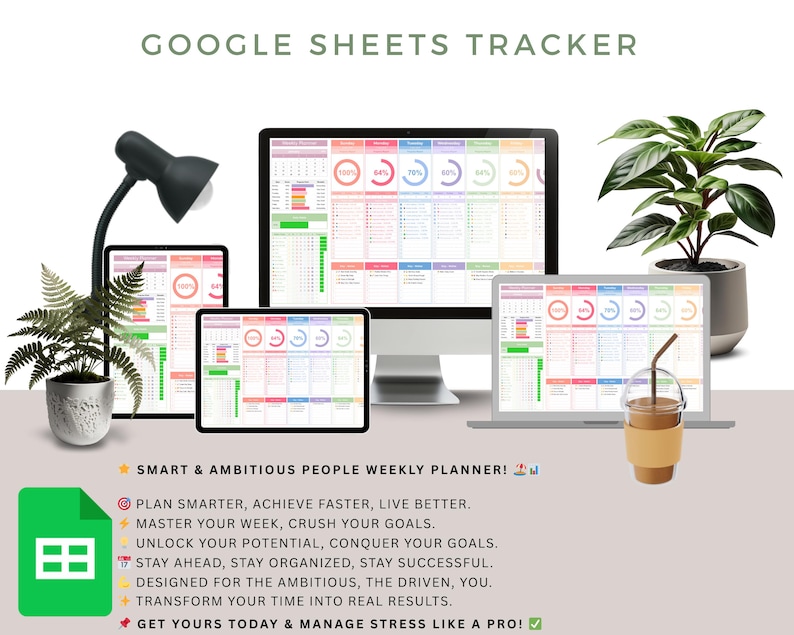 Pro Weekly Planner - Weekly Planner Digital - Weekly Planner Editable ...