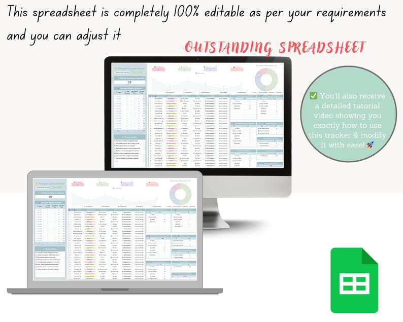 Therapist Caseload Tracker - Caseload Tracker - Caseload Planner ...