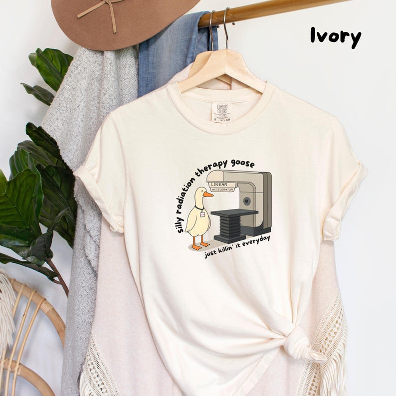 Funny Radiation Therapist Silly Goose Shirt, Rad Therapy Gift, Rad Tech ...