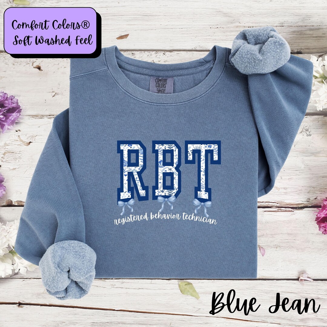 RBT Chinoiserie Bow Sweatshirt Comfort Colors®, Registered Behavior ...