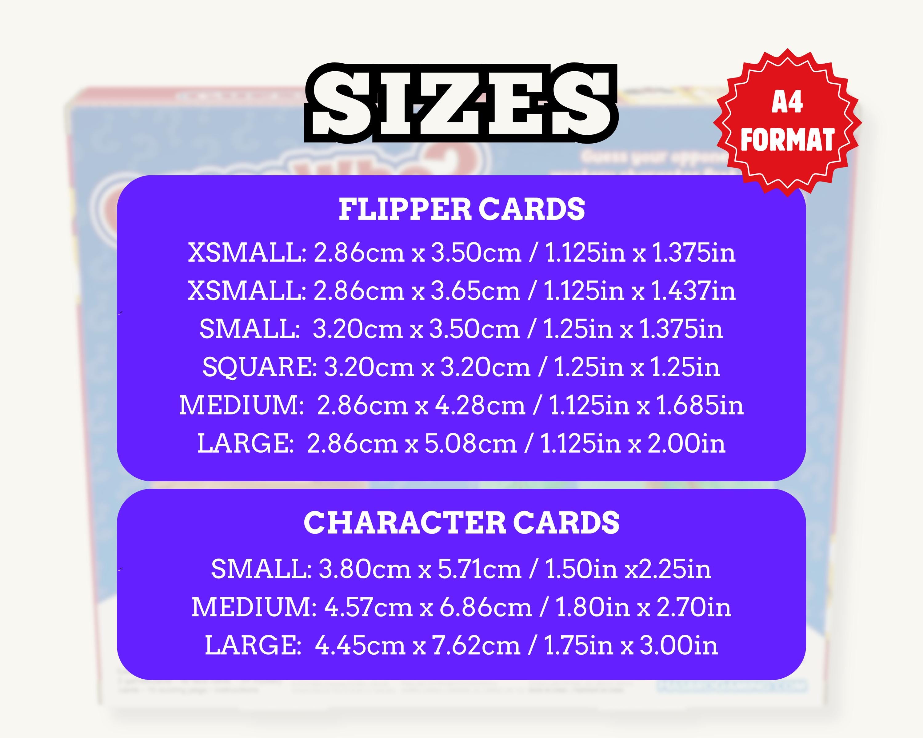 Guess Who Canva Template | Customizable Guess Who Cards | Make Your Own ...