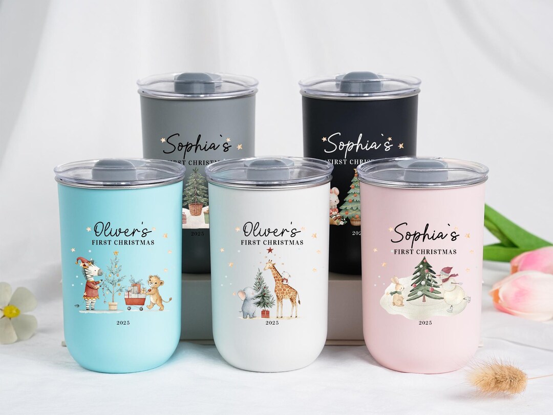 Custom Christmas Tumbler,christmas Coffee Cup,personalized Christmas ...