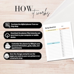 Chore Chart for Kids Printable | Reward Chart PDF | Daily ...
