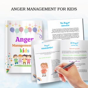 Anger Management for Kids Printable | Kids Anger Control Journal ...