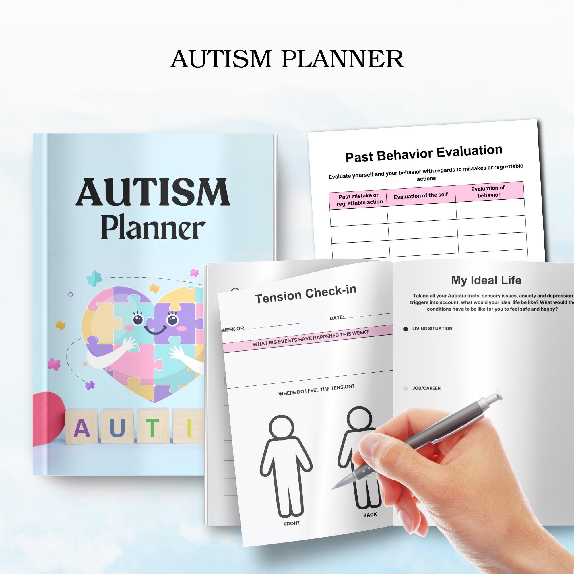 Autism Planner Printable | Daily Routine & Behavior Tracker | Special ...