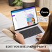 Editable Birthday Invitation Template: Canva Digital Party Invite ...