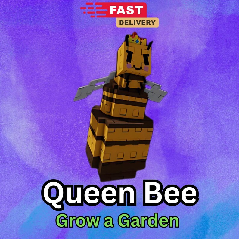 Queen Bee | Grow A Garden- Quick Delivery - Etsy