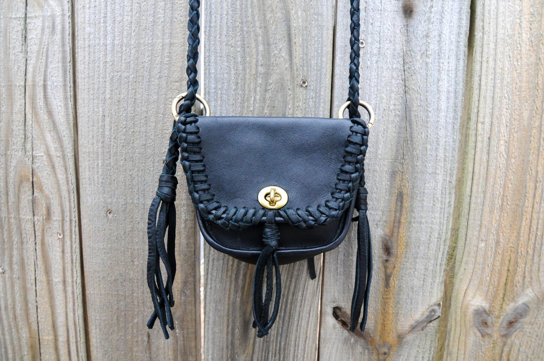 Coach Everett Mini - Western Style Revamp With Braid - Etsy
