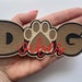 Dog Scrapbook Title Pet Animal Theme. A Premade Paper Piecing Layered ...