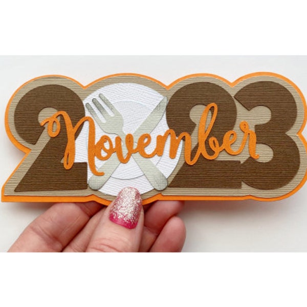 2023 Scrapbook Calendar - Etsy