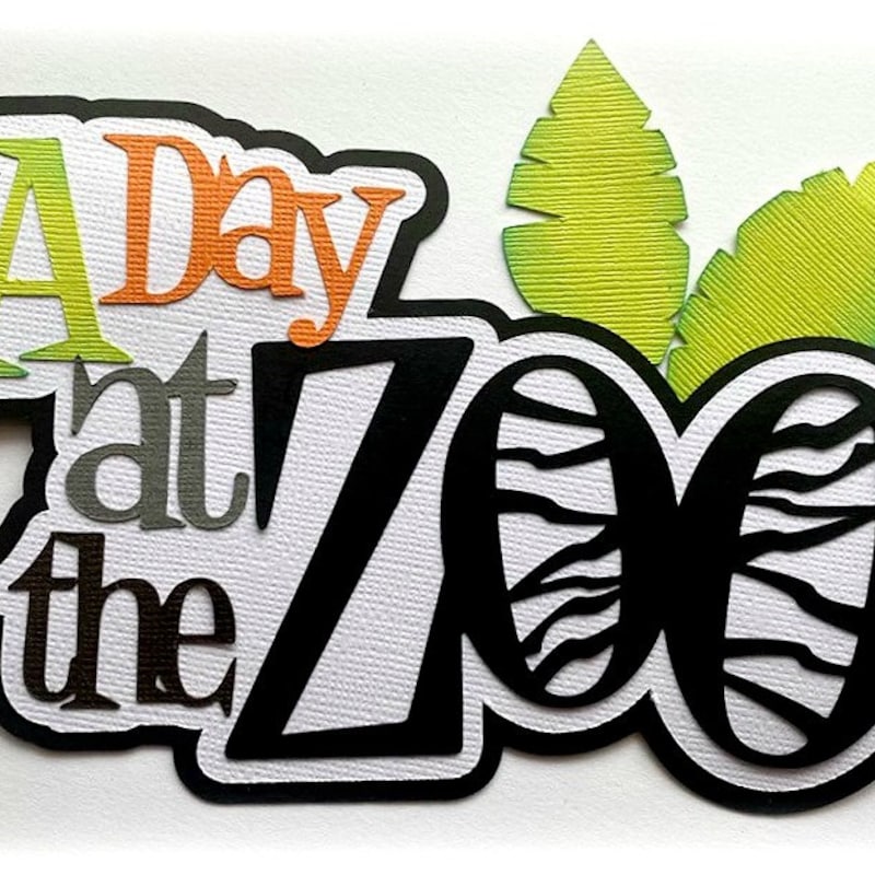 Zoo Scrapbook - Etsy