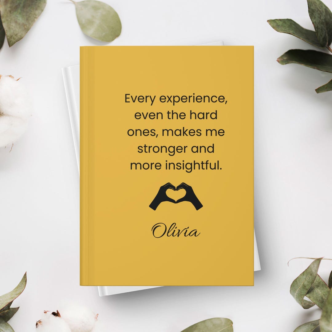 Positive Affirmation Journal | Personalized Strength and Insight ...