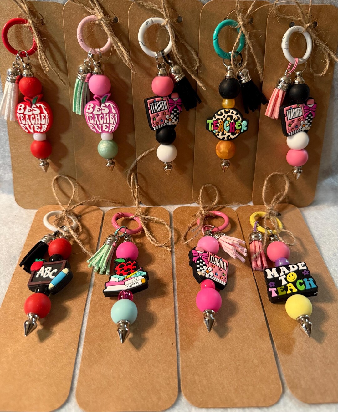 Teacher Keychains, Teacher Appreciation Day Gifts, Teacher Appreciation ...