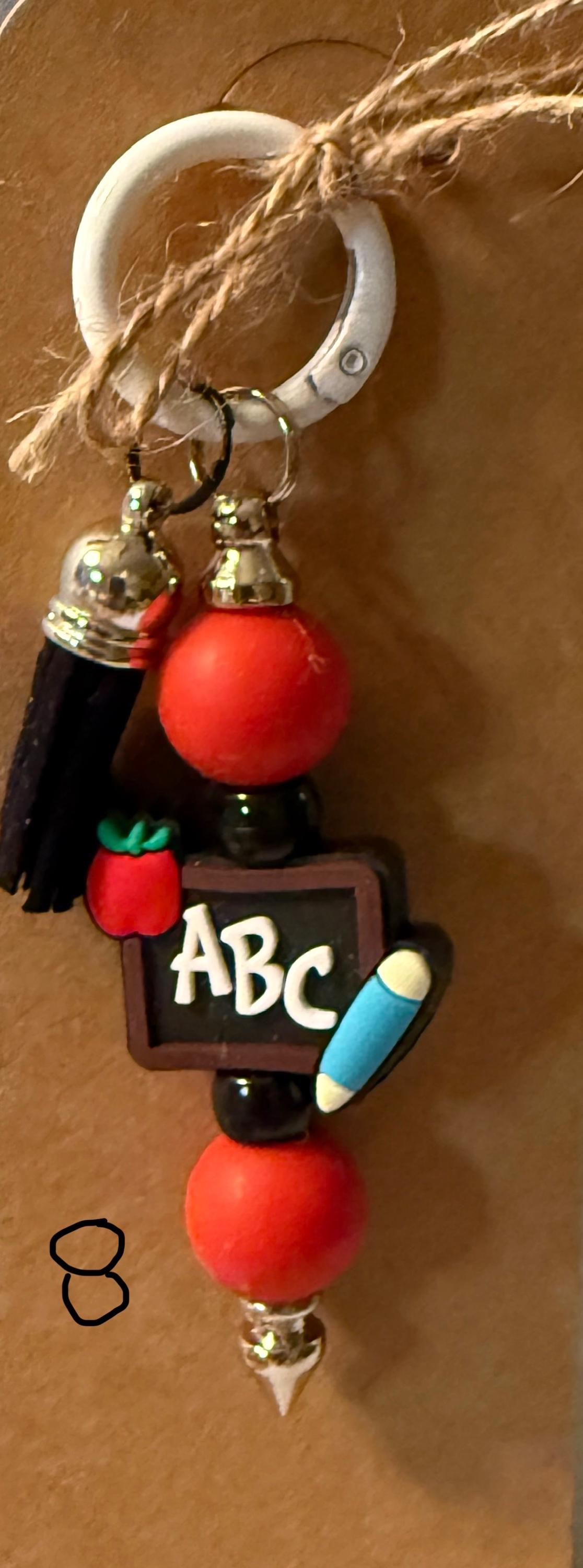 Teacher Keychains, Teacher Appreciation Day Gifts, Teacher Appreciation ...