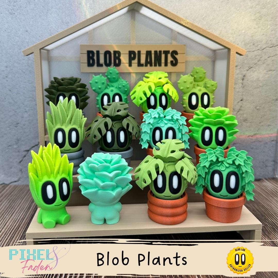 Blob Plants – Colorful, Cute Decorative Plants in 5 Colors With a ...