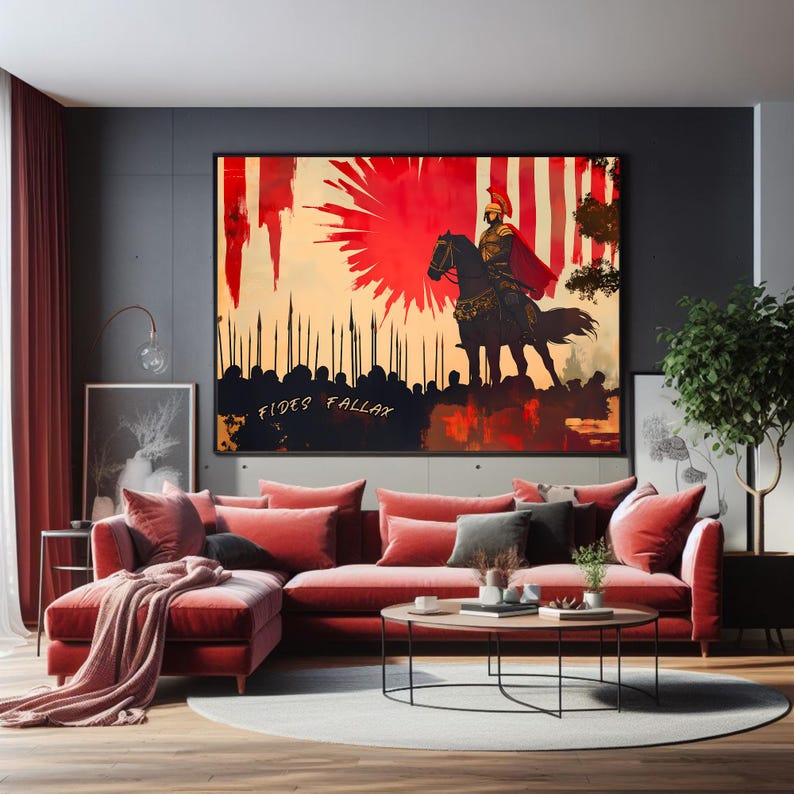 Roman Legion Propaganda Poster: Vintage Military Art Print - Etsy