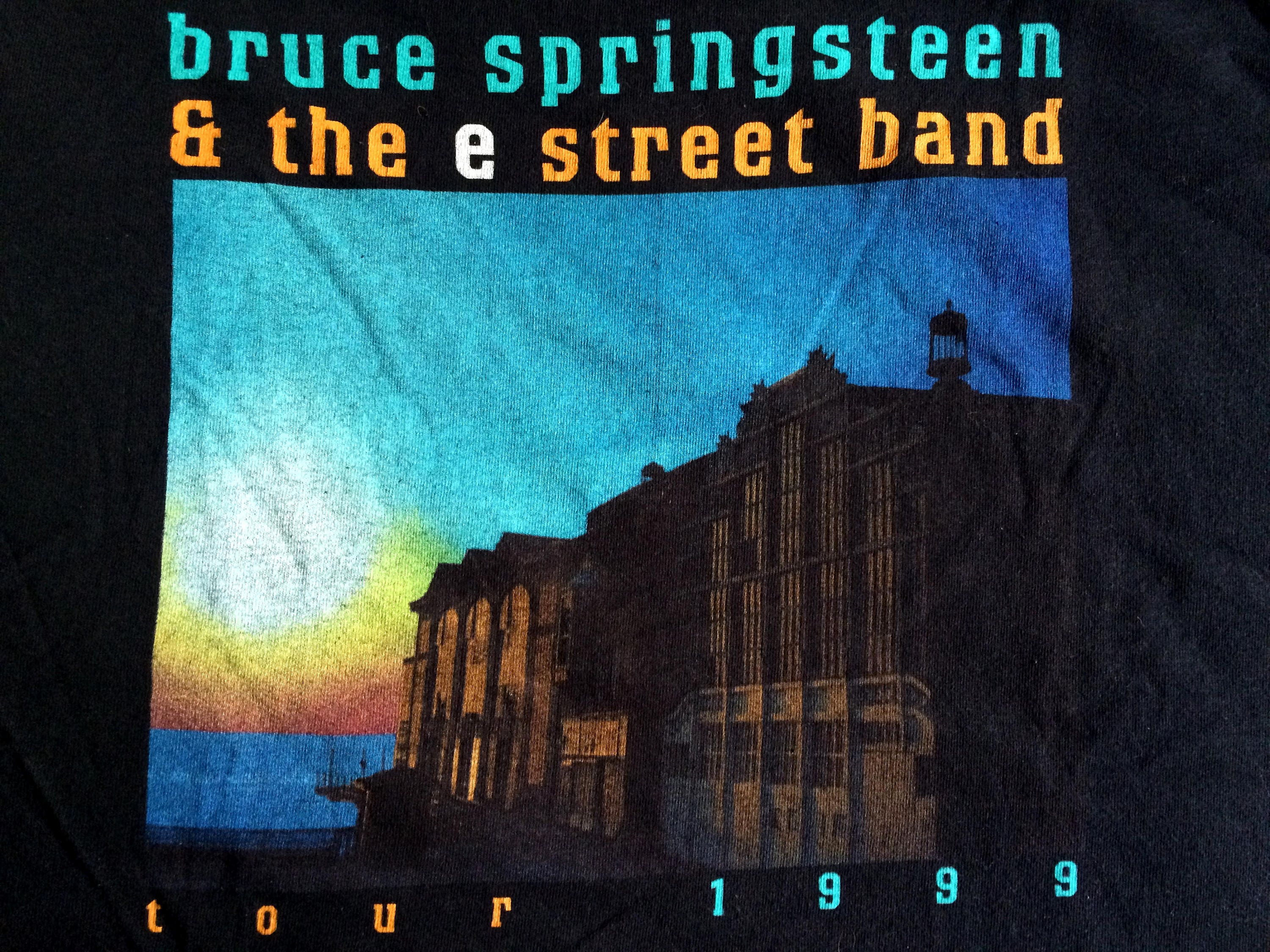 BRUCE SPRINGSTEEN and the E Street Band Tour Tshirt Vintage New Jersey ...