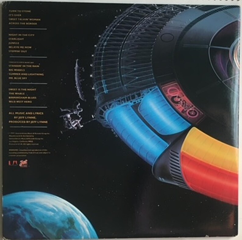 ELO Electric Light Orchestra - Out of the Blue 1977 Double LP Original ...