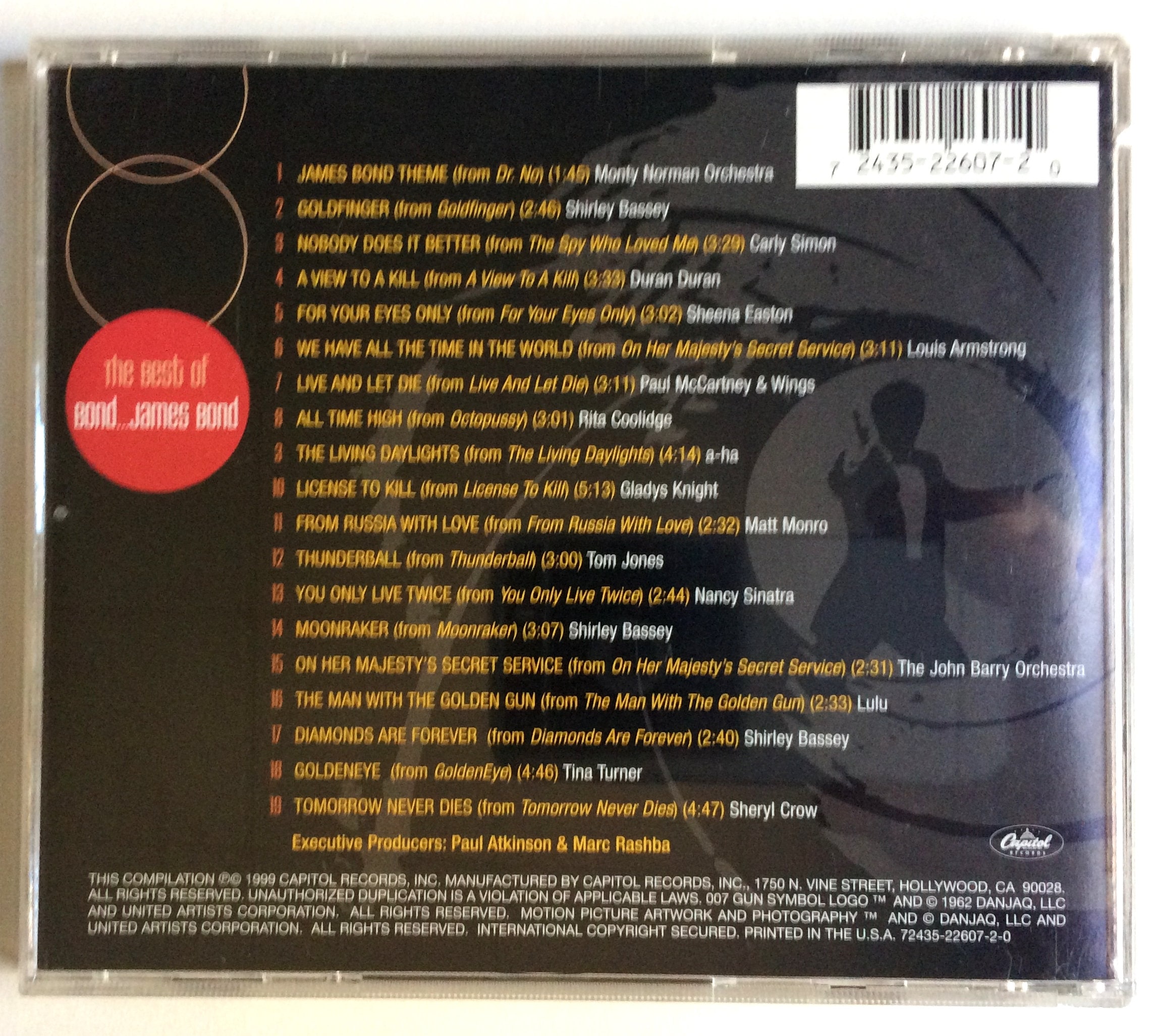 JAMES BOND 007 the Best of Bond CD Compact Disc Album - Etsy