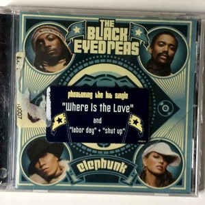 The BLACK EYED PEAS Elephunk Sealed Cd Compact Disc Album Mint - Etsy