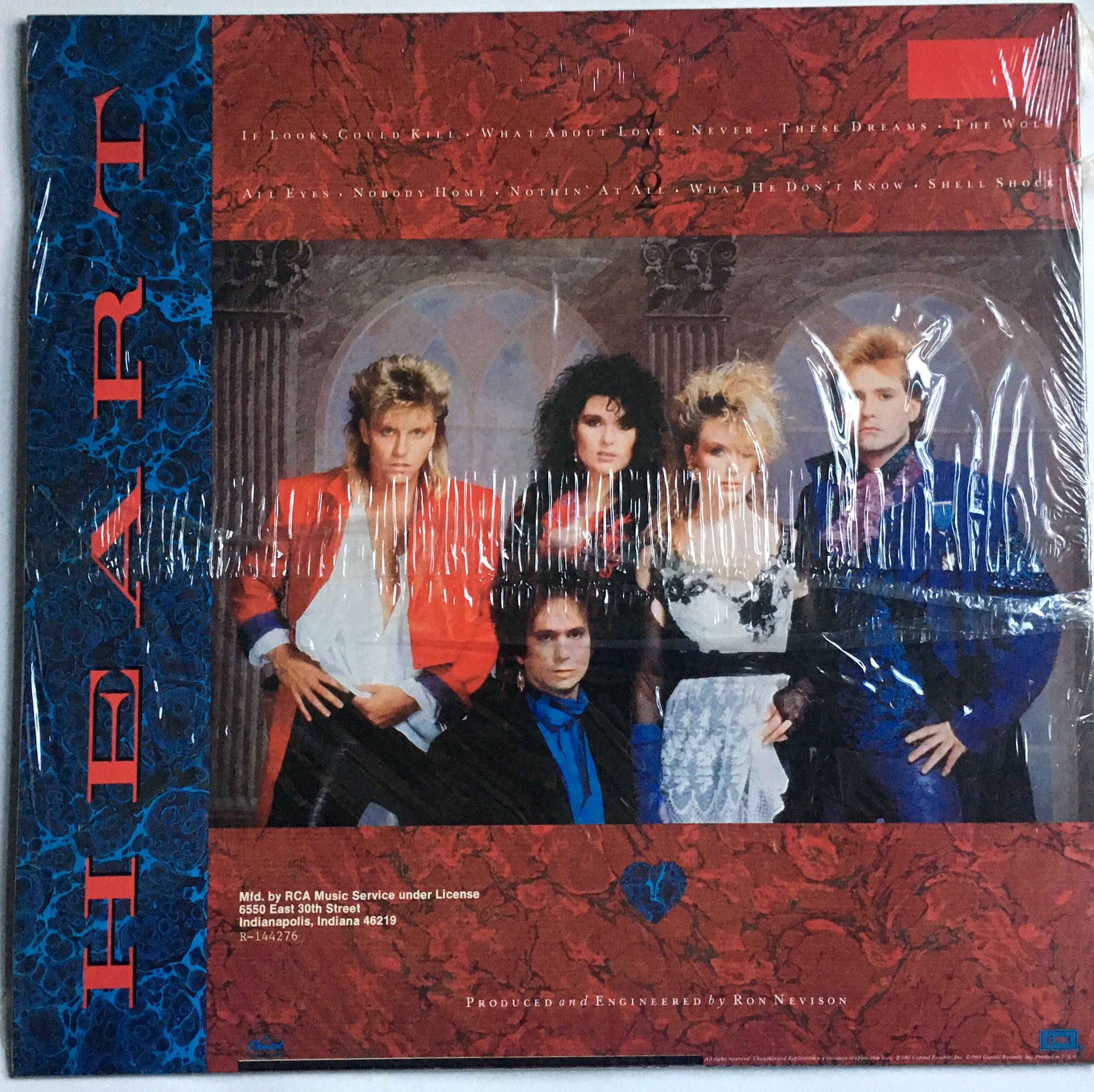 HEART SEALED Lp 1985 Original Vintage Vinyl Record Album - Etsy
