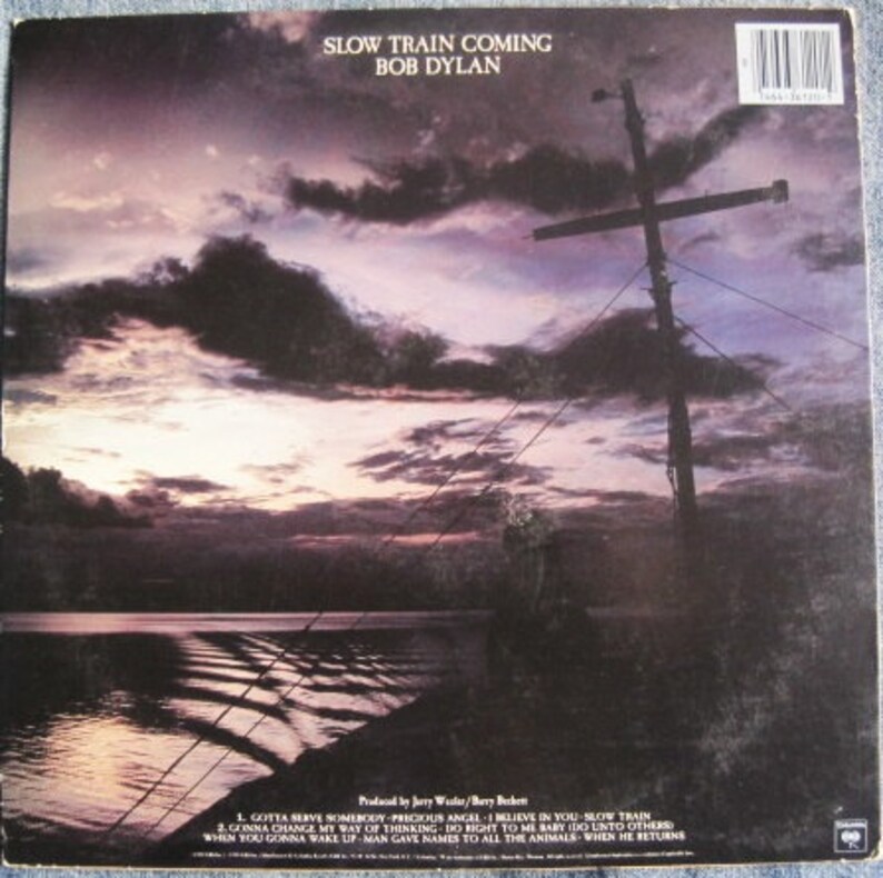 BOB DYLAN Slow Train Coming Lp 1979 Vinyl Record Album - Etsy