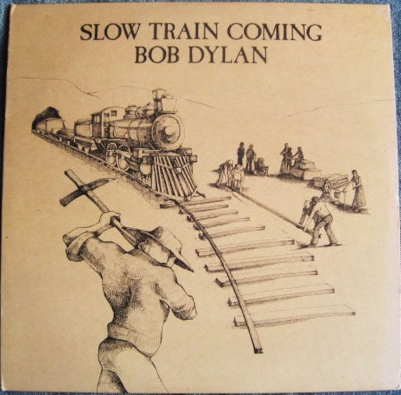 BOB DYLAN Slow Train Coming Lp 1979 Vinyl Record Album - Etsy