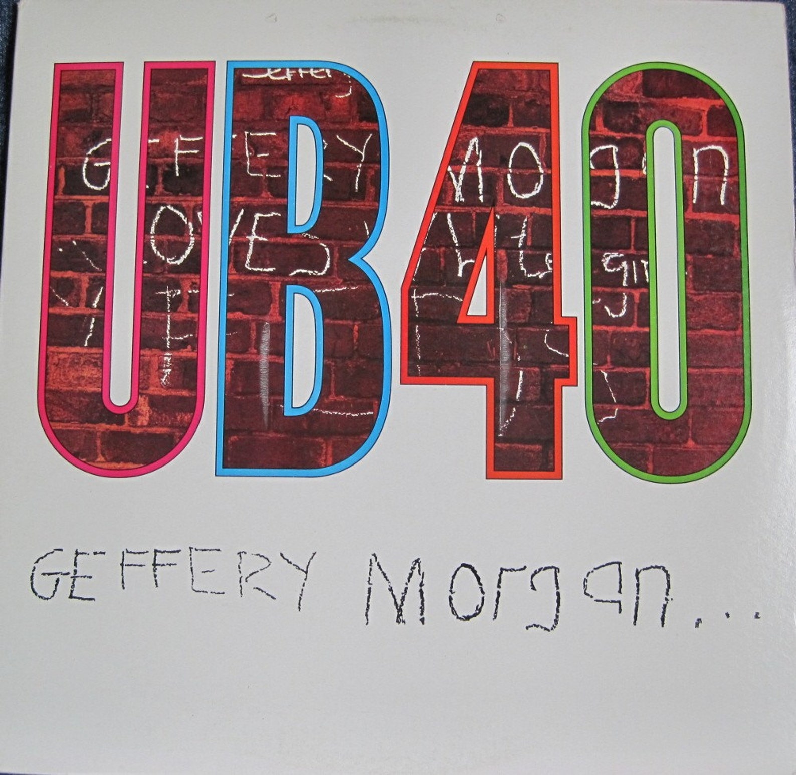 UB40 Geffery Morgan Lp 1984 Vintage Vinyl Record Album - Etsy