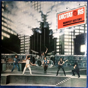 THE DICTATORS Manifest Destiny Lp 1976 Original Vintage Vinyl Record ...