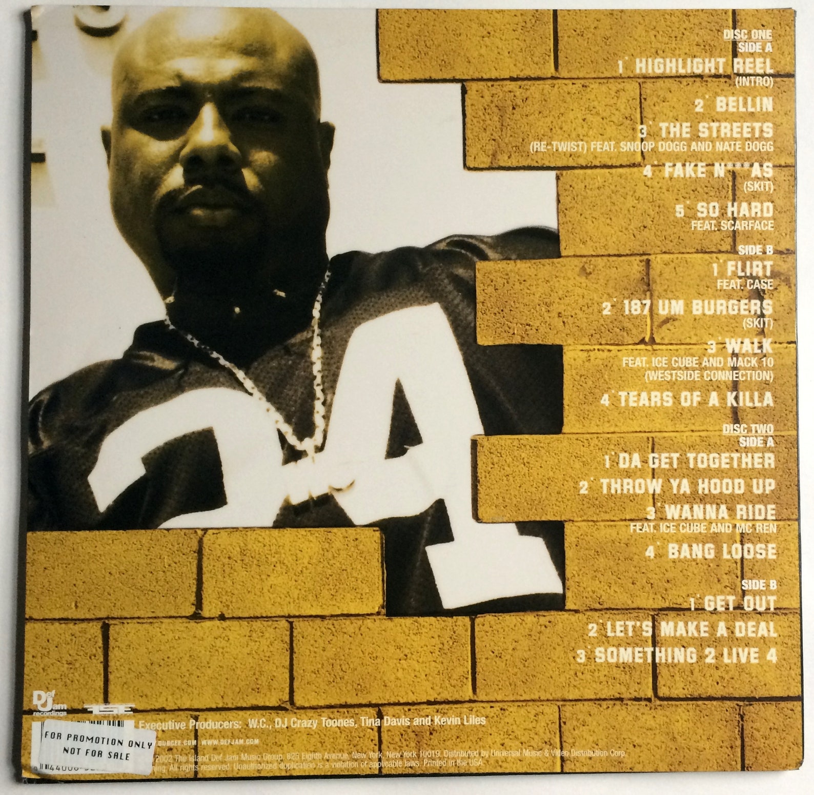 WC GHETTO HEISMAN Double Lp Original Vintage Vinyl Record Album - Etsy