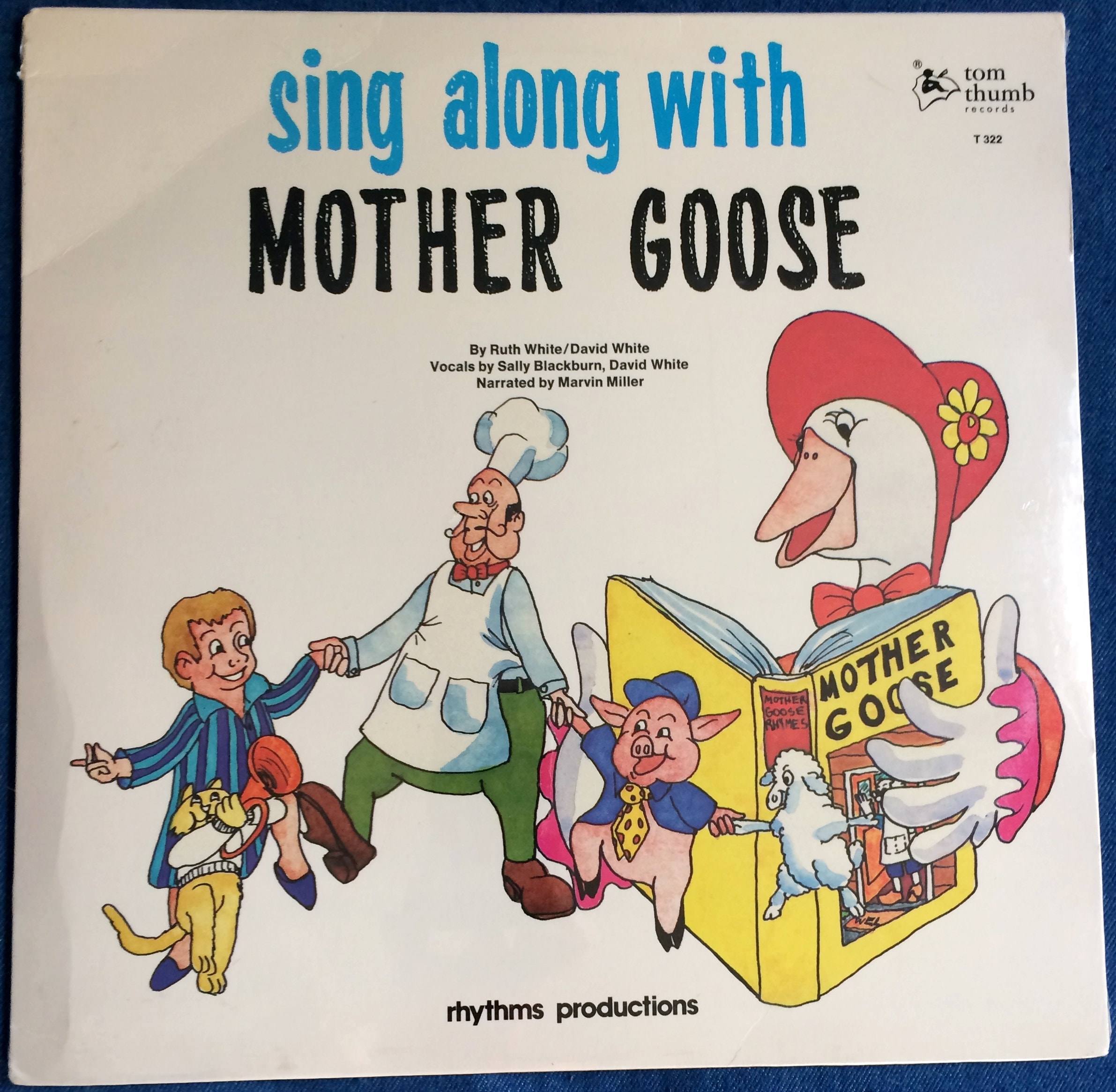 MOTHER GOOSE SEALED Sing Along With Vinyl Lp 1983 Original Vintage ...