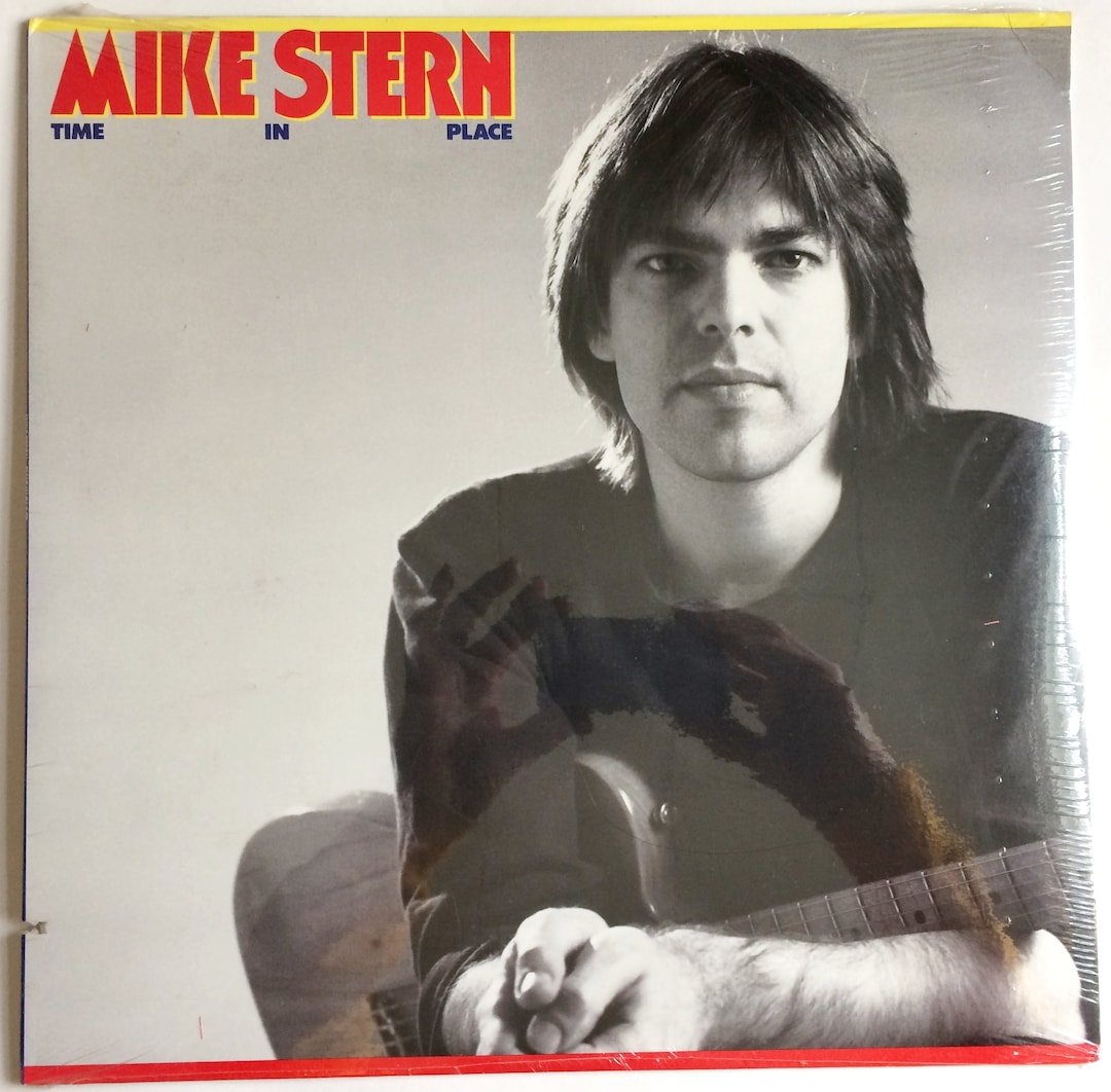 MIKE STERN SEALED - Time in Place Lp 1988 Original Vintage Vinyl Record ...