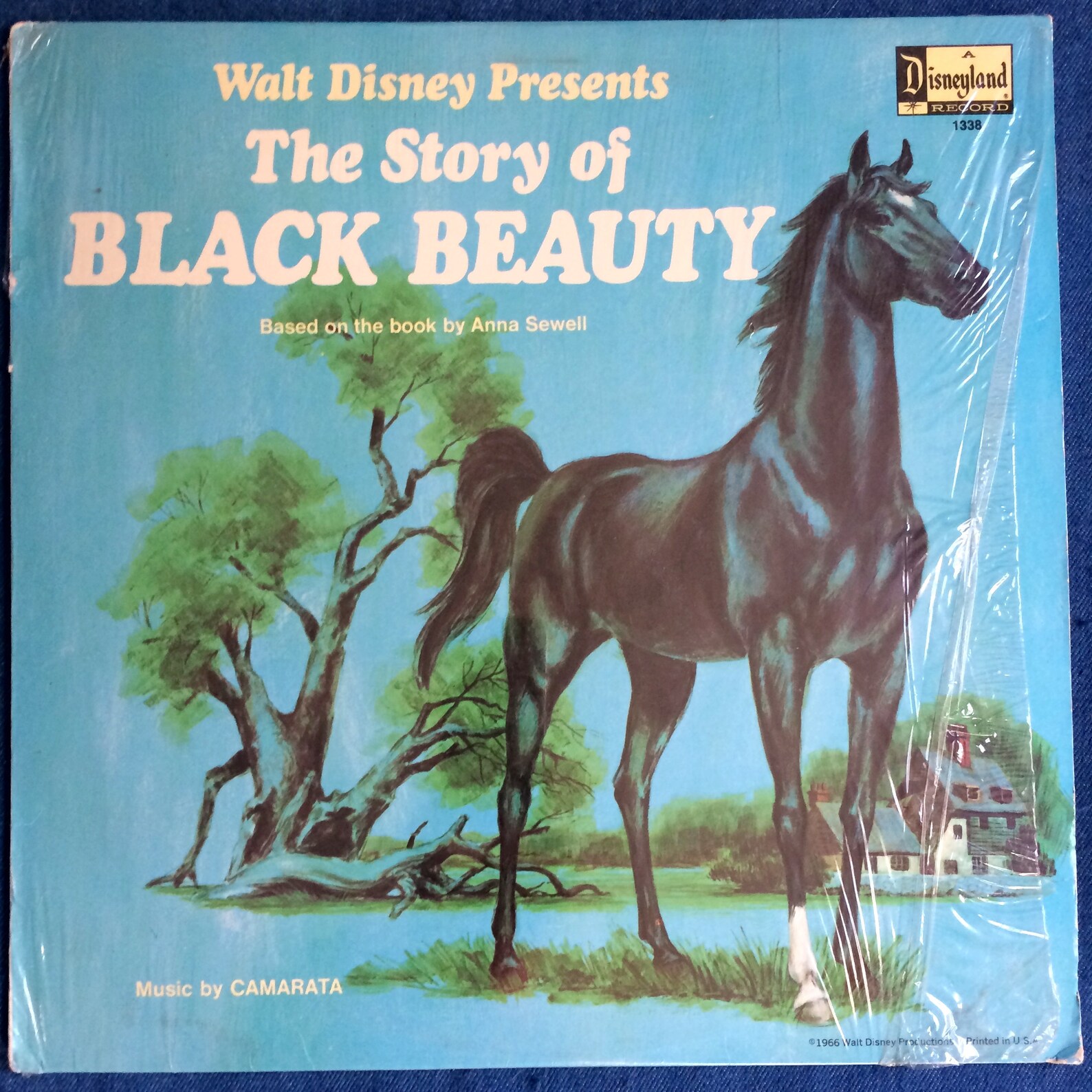 BLACK BEAUTY Lp the Story of Black Beauty 1966 Disneyland Records ...