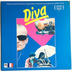 DIVA Original Soundtrack Recording Lp 1982 Original Vintage Vinyl ...