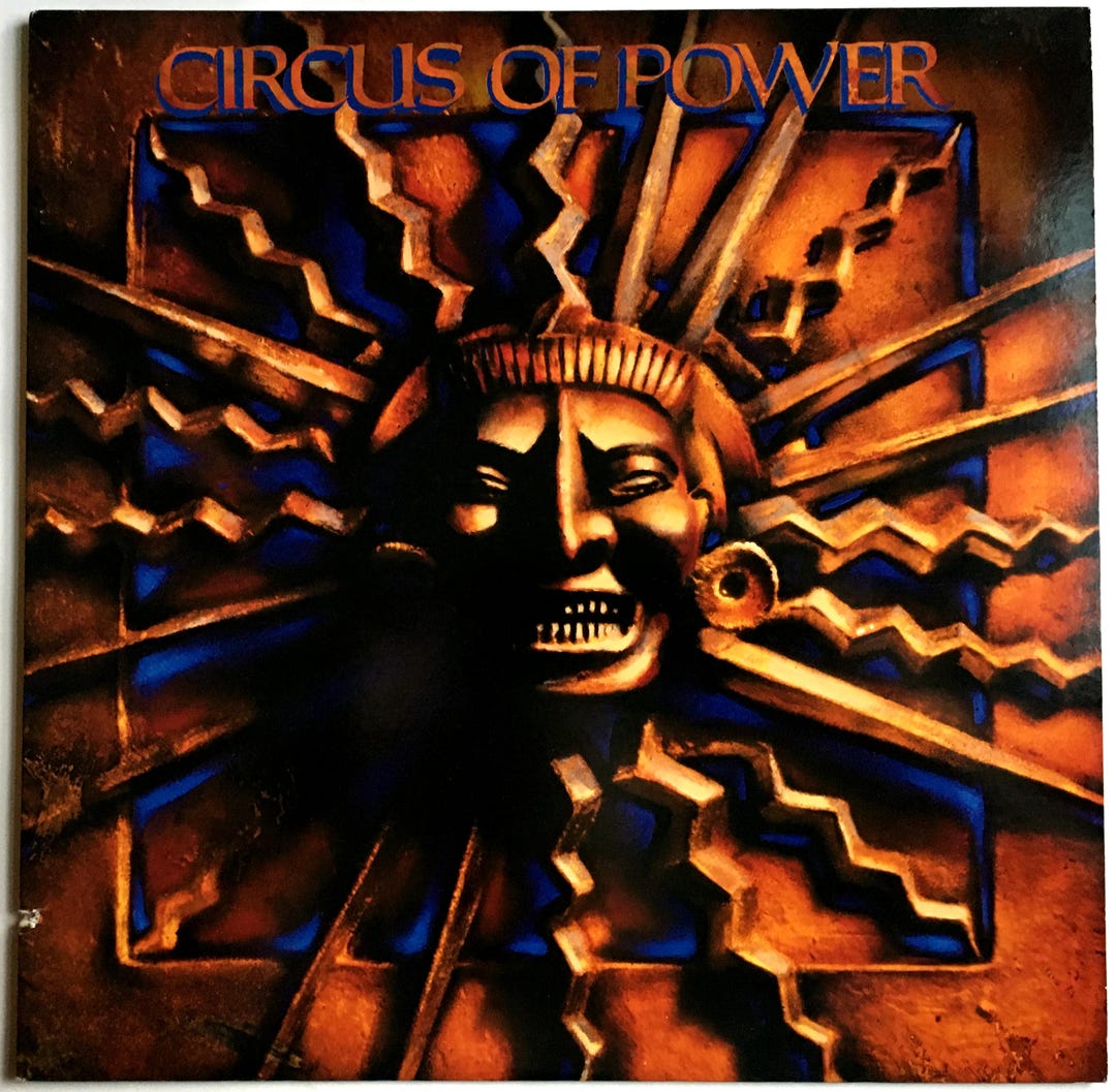 CIRCUS OF POWER - 1988 Lp Original Vintage Vinyl Record Album - Etsy