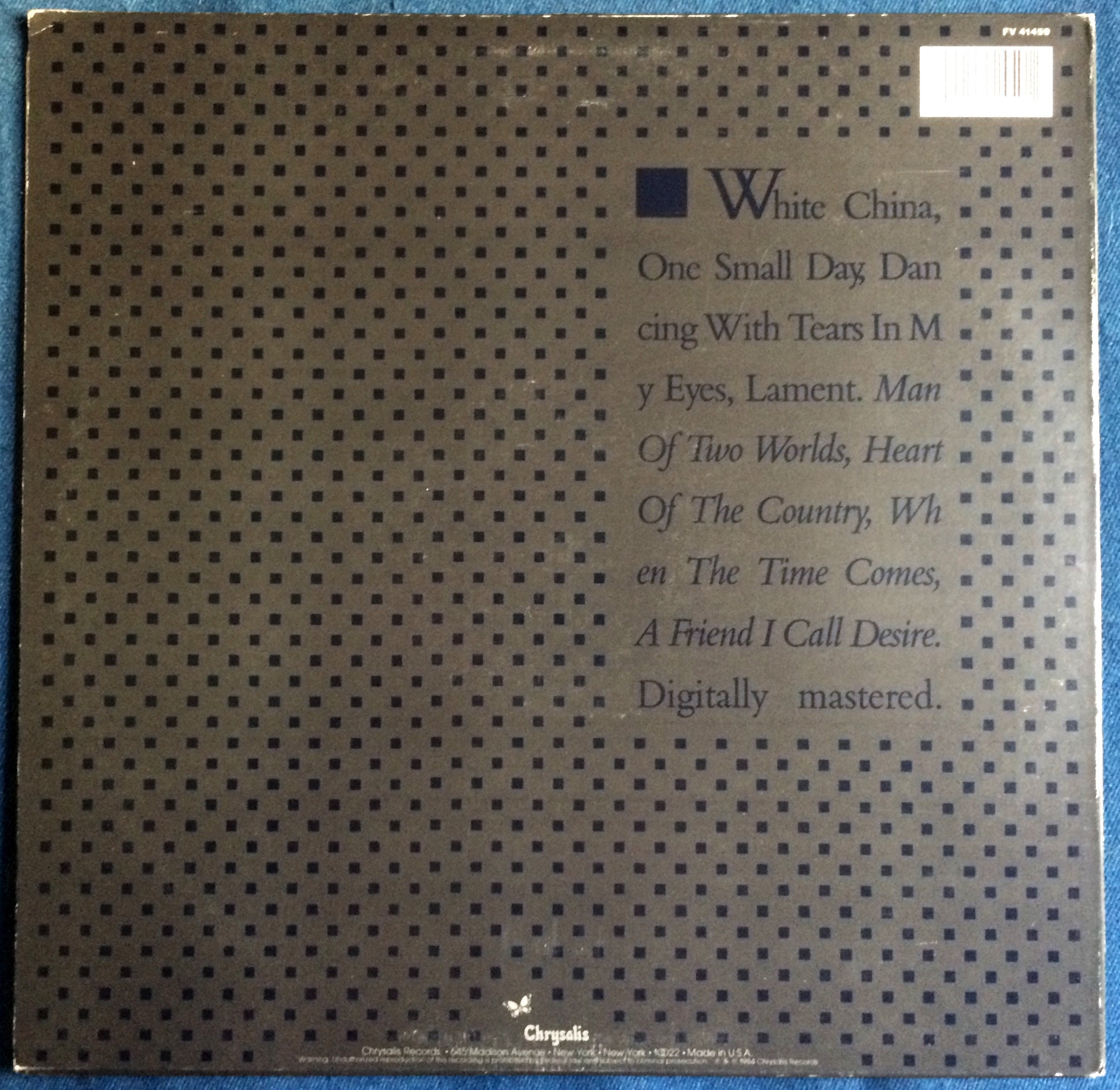 ULTRAVOX LAMENT Lp 1984 Original Vintage Vinyl Record Album - Etsy