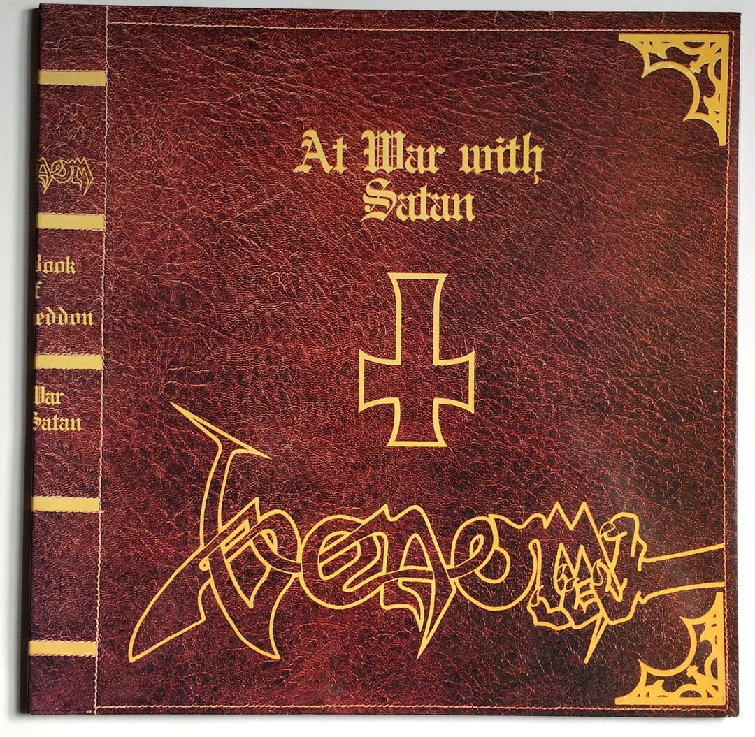 VENOM - at War With Satan Lp 1984 CLEAR Vinyl Record Vintage Album - Etsy