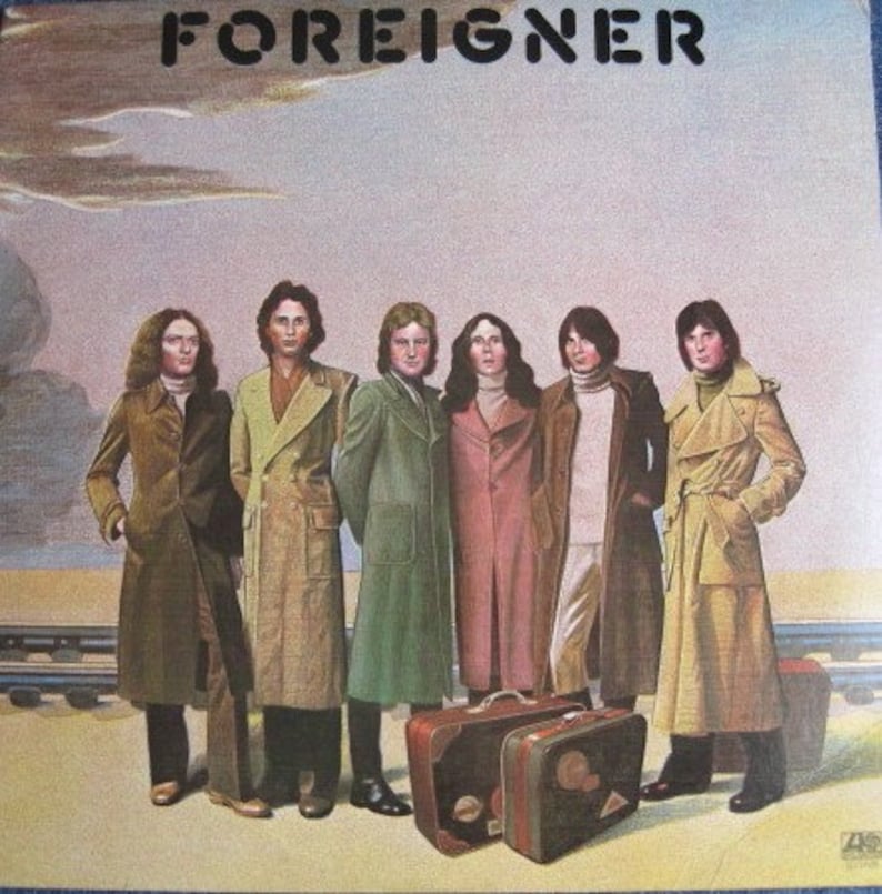 FOREIGNER First Lp 1977 Original Atlantic Vinyl Record Album - Etsy