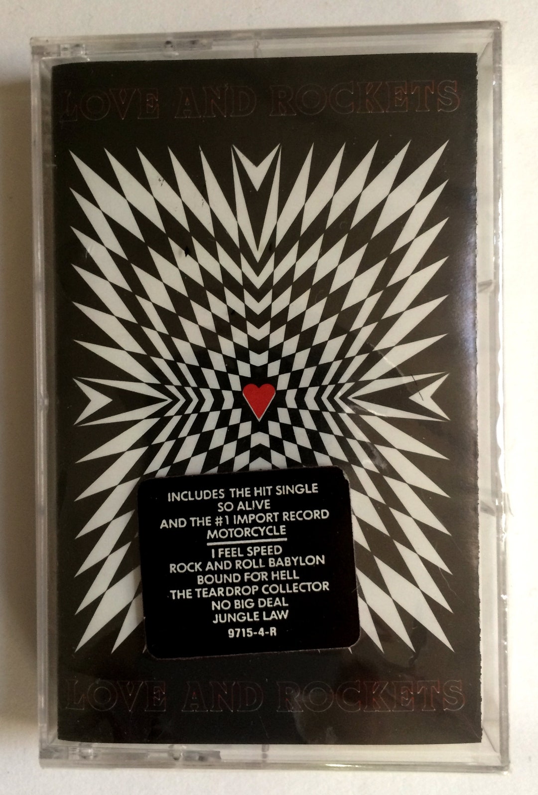 LOVE AND ROCKETS Sealed 1989 Vintage Cassette Tape Album Near Mint - Etsy