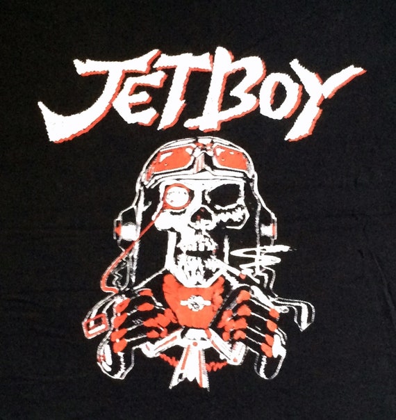 JET BOY - SFCA Glam Rock 1991 Tour Tshirt Vintage Ban… - Gem