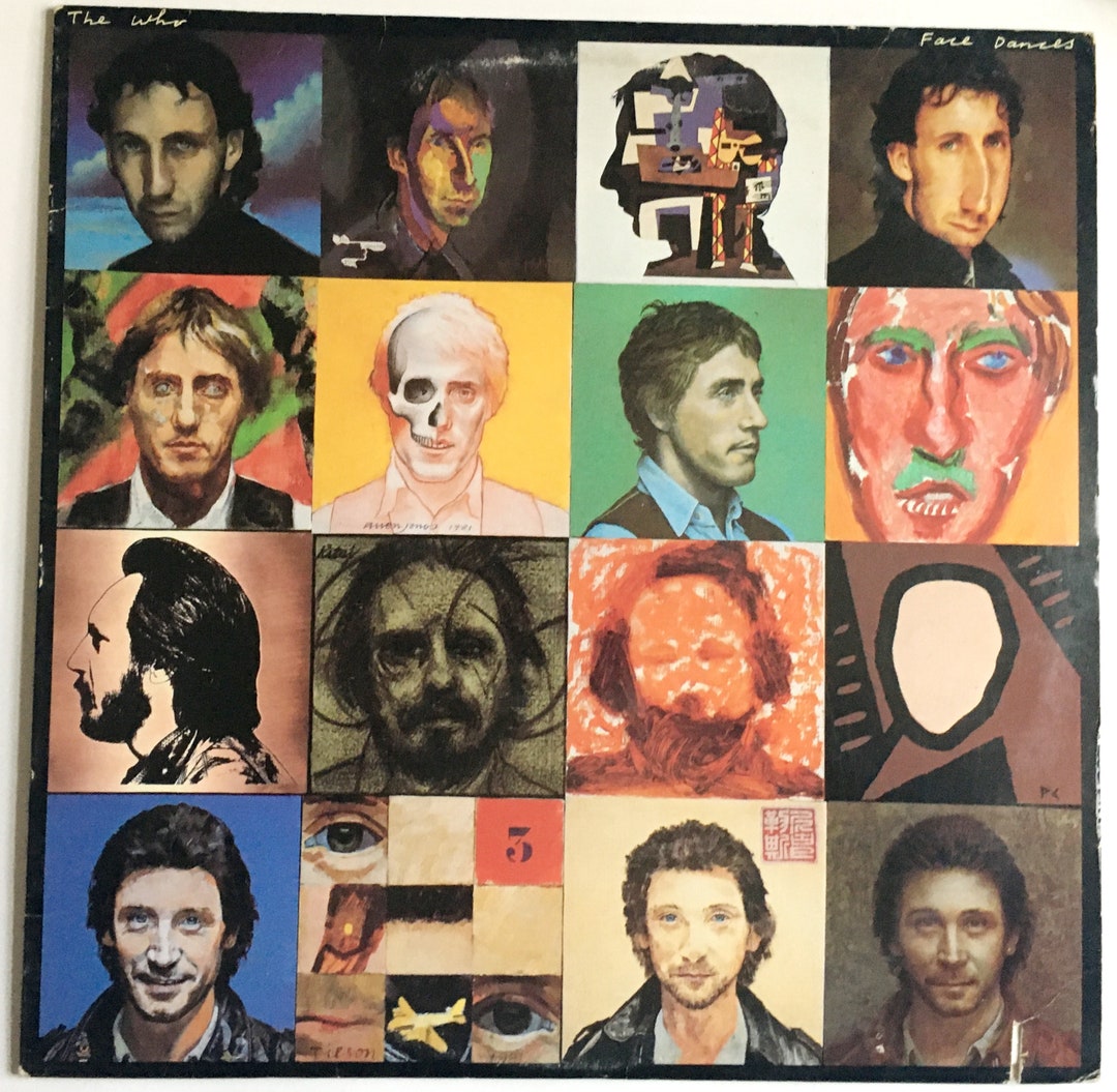 THE WHO - Face Dances Lp 1981 Original Vintage Vinyl Record Album With ...