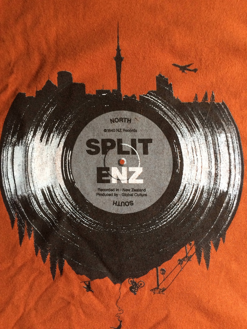 SPLIT ENZ Tshirt Vintage Band Tee T Shirt - Etsy