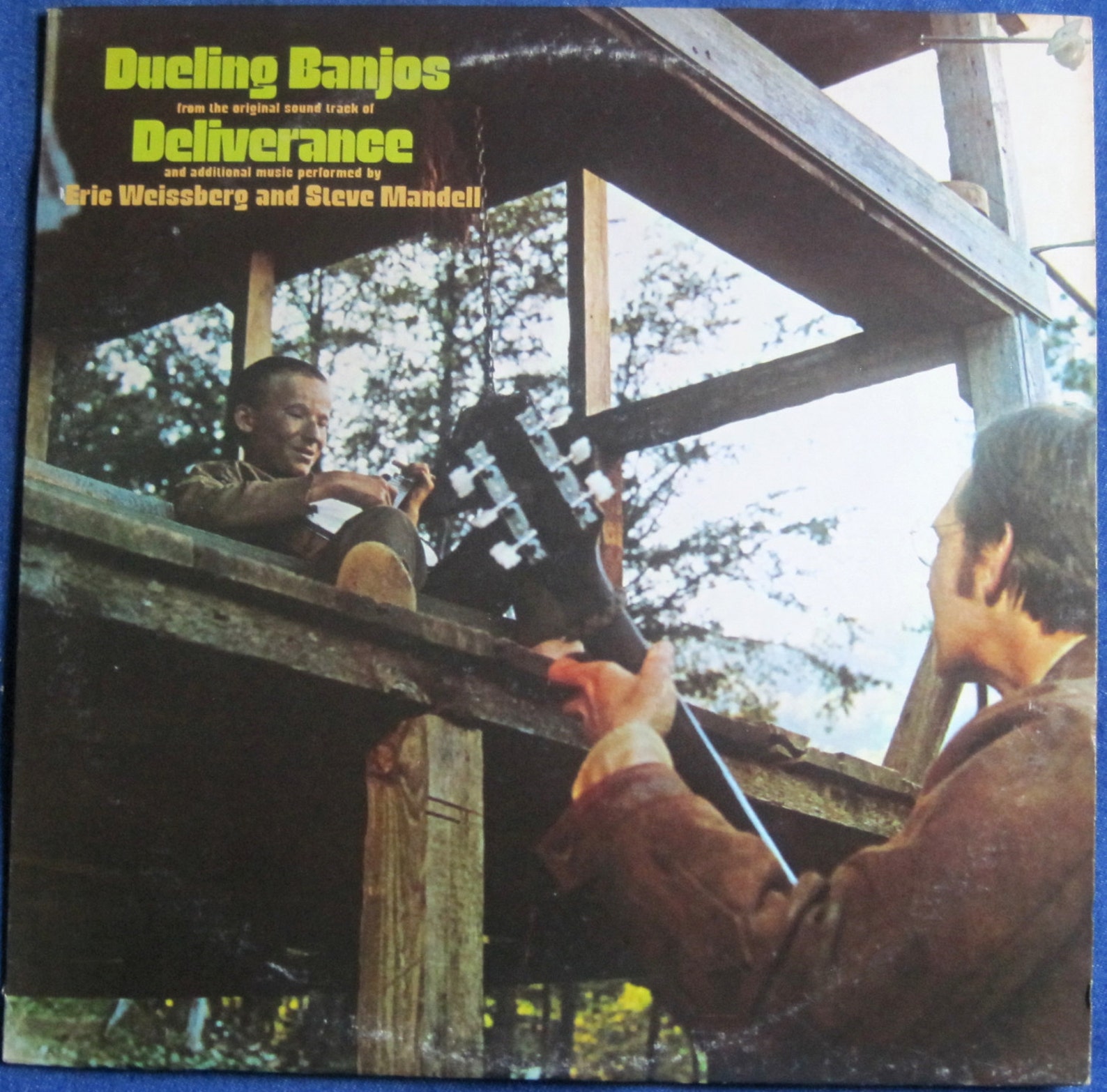 DUELING BANJOS Original Soundtrack of DELIVERANCE Lp 1973 Vintage Vinyl ...