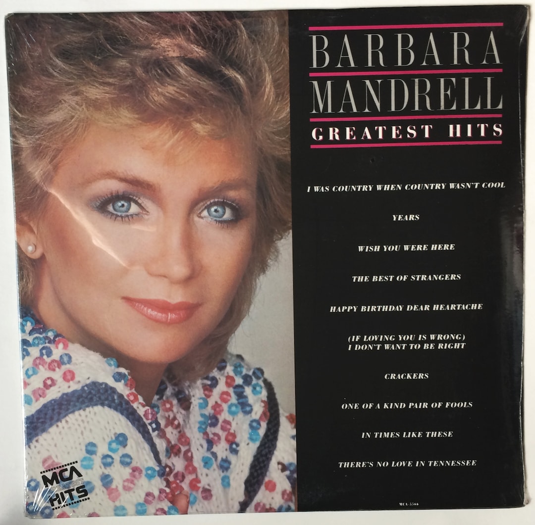 BARBARA MANDRELL SEALED Greatest Hits Lp 1985 Original Vintage Vinyl ...