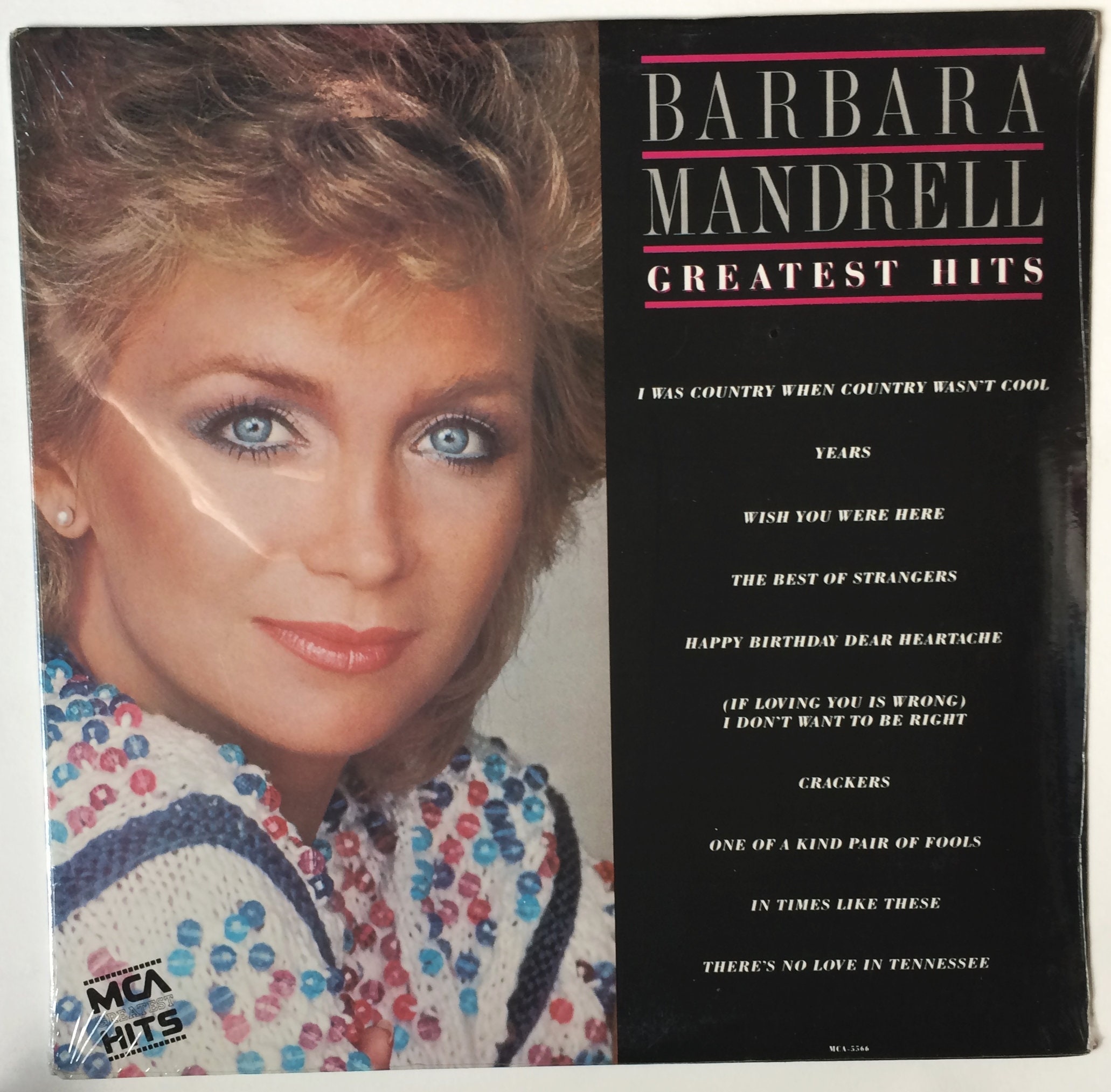 BARBARA MANDRELL SEALED Greatest Hits LP 1985 Original Vintage ...