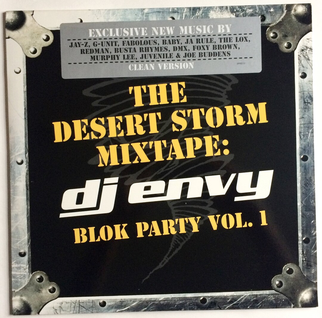 DESERT STORM MIXTAPE - Dj Envy - Blok Party Volume 1 Double Lp Original ...