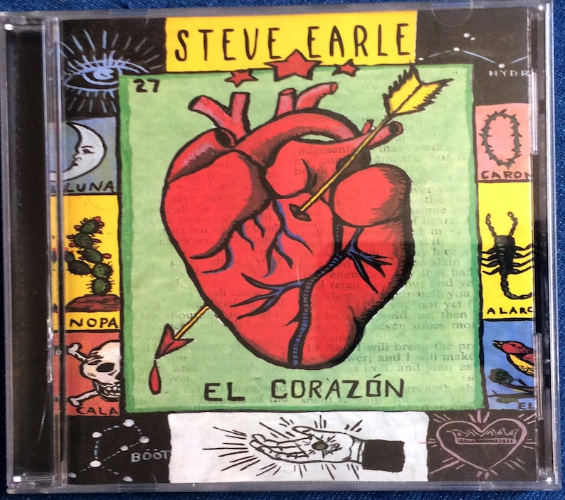 STEVE EARLE El Corazon CD Compact Disc Album - Etsy