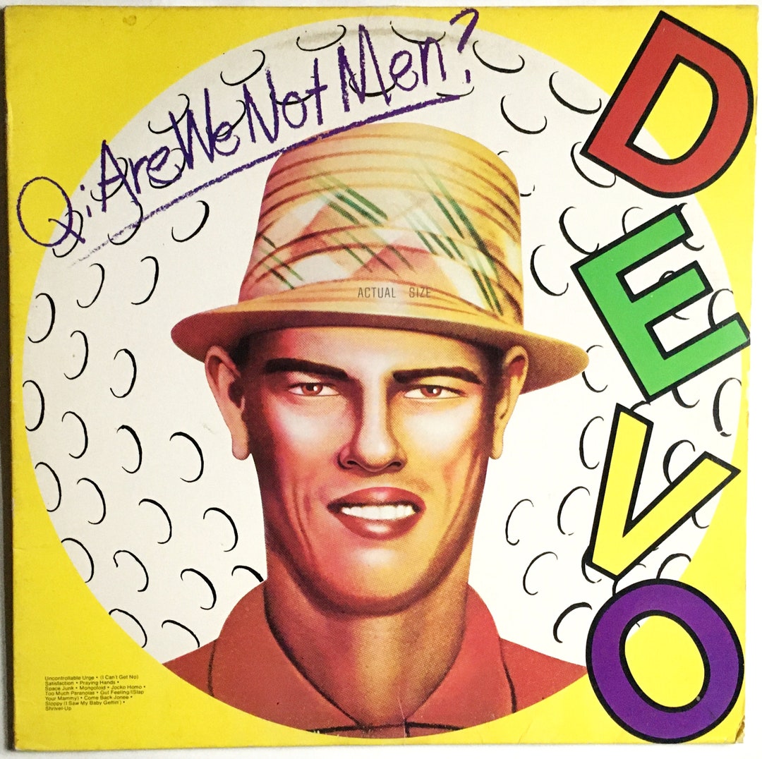 DEVO - Q: Are We Not Men A, We Are Devo Lp First Album 1978 Original ...